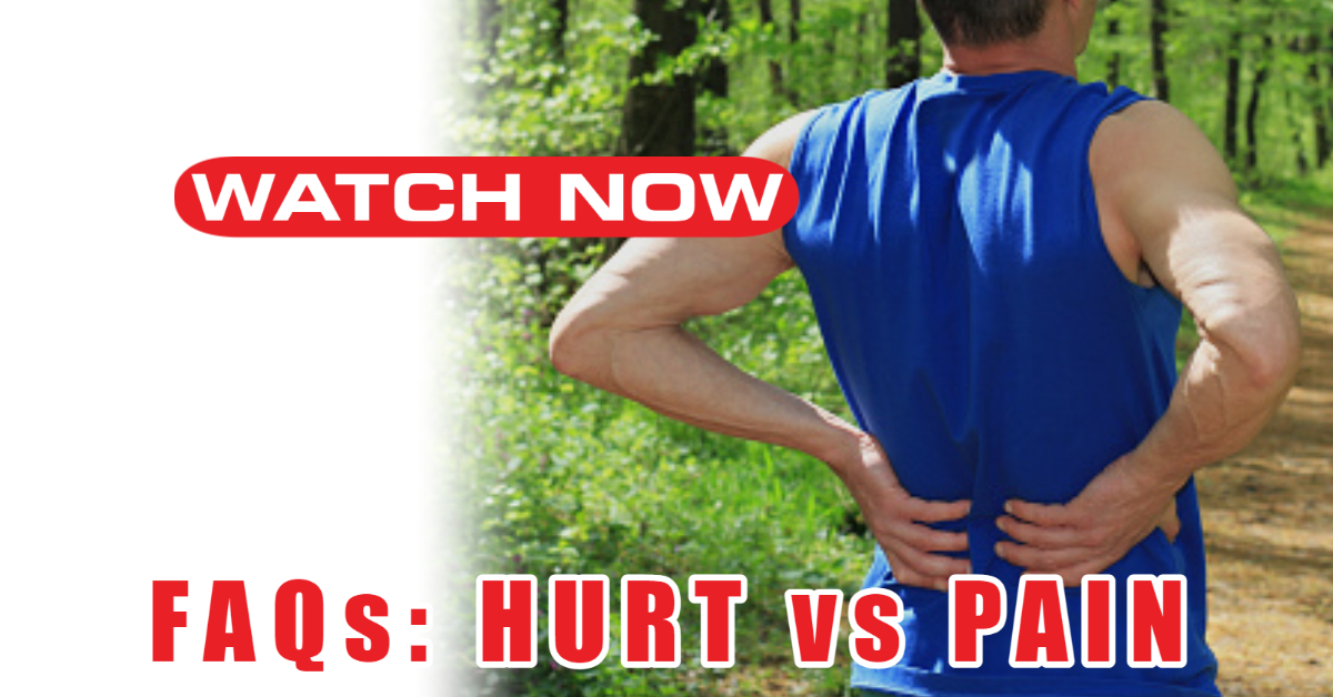 Pain vs Hurt - Rehab2Perform