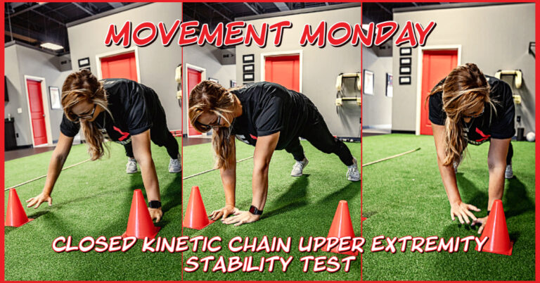 Closed Kinetic Chain Upper Extremity Stability Test - Rehab2Perform