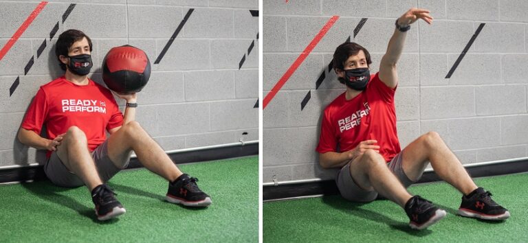 Seated Single Arm Shot Put Test - Rehab2Perform